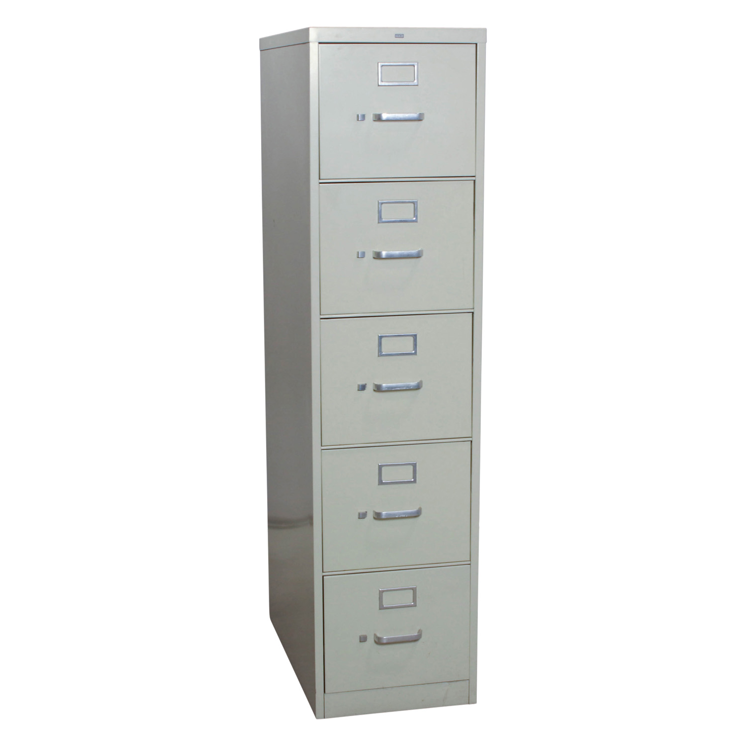Hon 5 Drawer Used Letter Vertical File, Putty - National Office ...