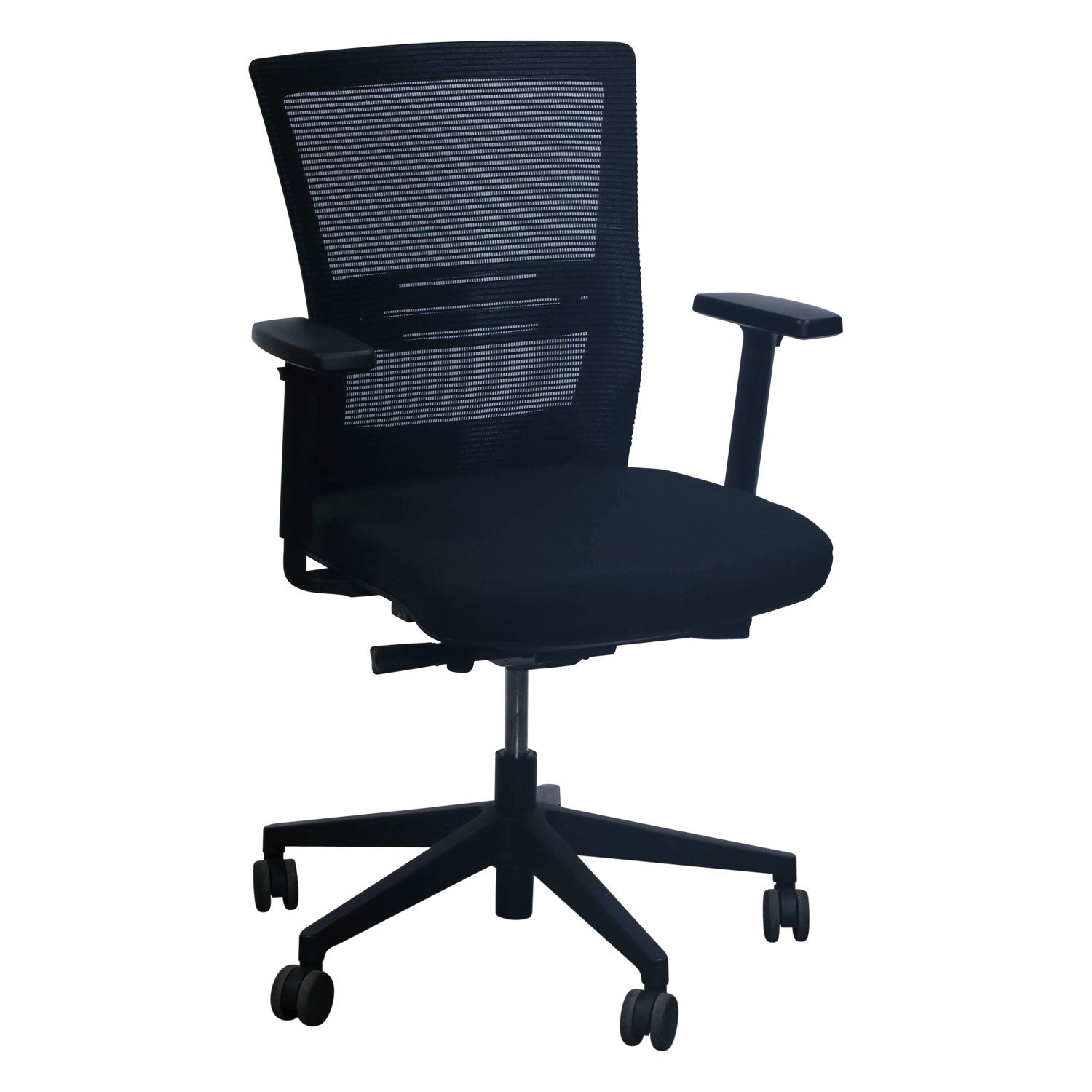 AIS Upton Used Mesh Back Chair, Black - National Office Interiors and ...