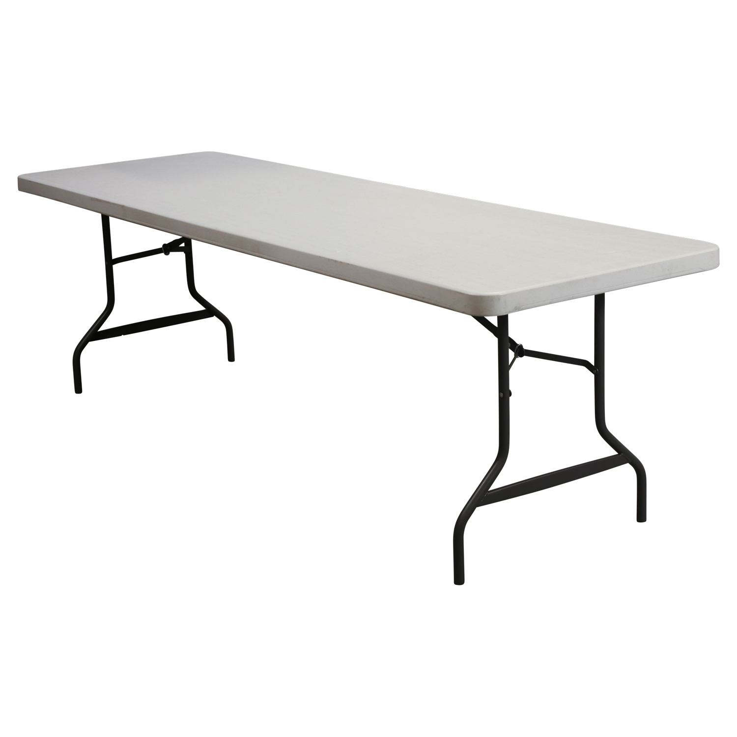 8 Foot Used Folding Table, Light Gray - National Office Interiors and ...