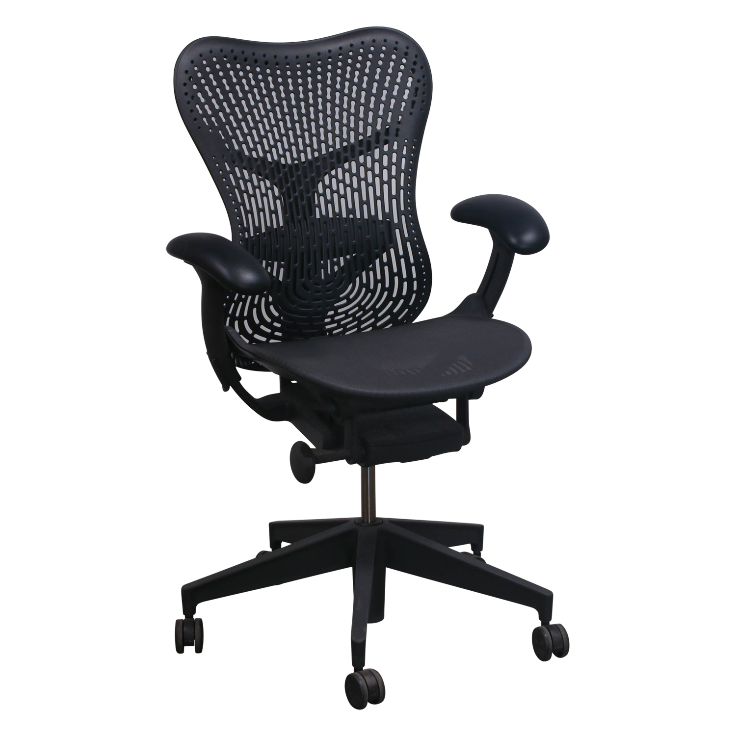 Herman Miller Mirra 2 Used Mesh Seat Task Chair, Graphite - National ...