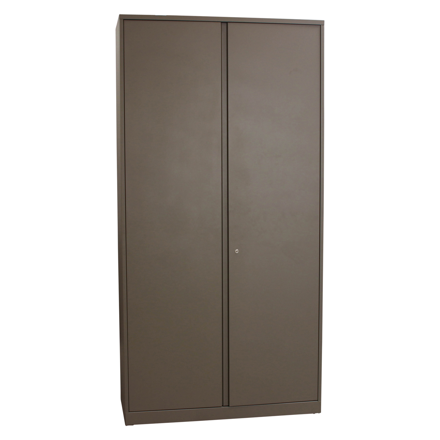 Steelcase Used Two Door Storage Cabinet 83 Inch, Taupe - National ...