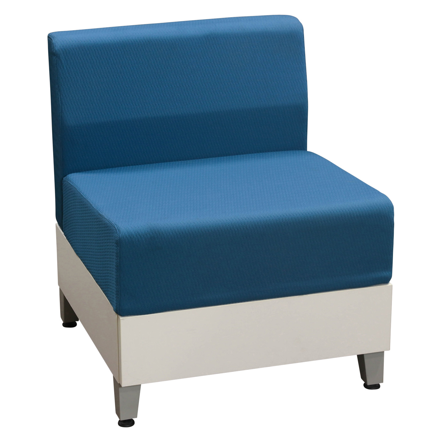 Used Lounge Chair w Storage, Blue and White - National Office Interiors ...