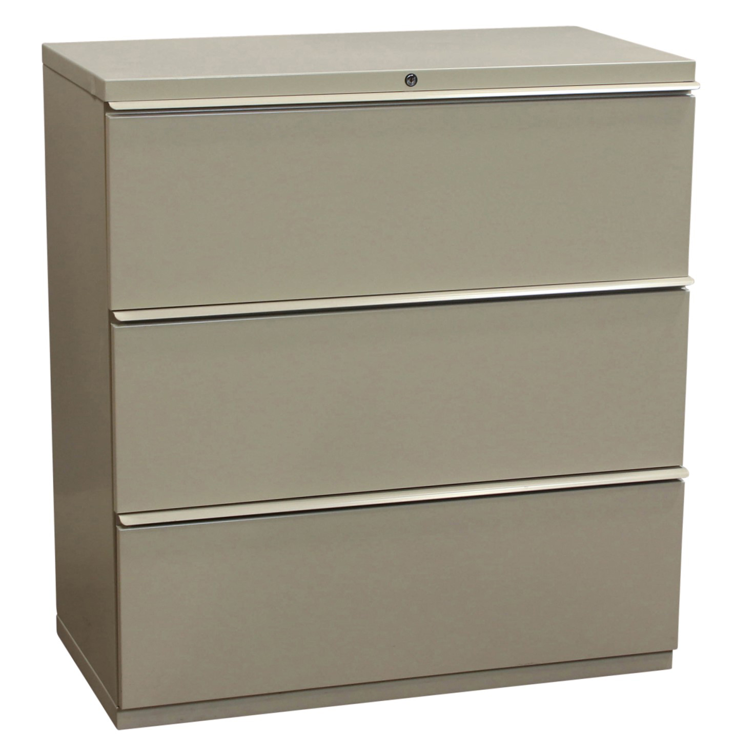 Knoll Calibre Used 3 Drawer 30 In Lateral File, Putty - National Office ...