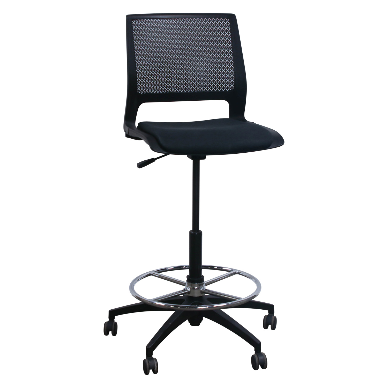 SitOnIt Lumin Used Stool, Black - National Office Interiors and Liquidators