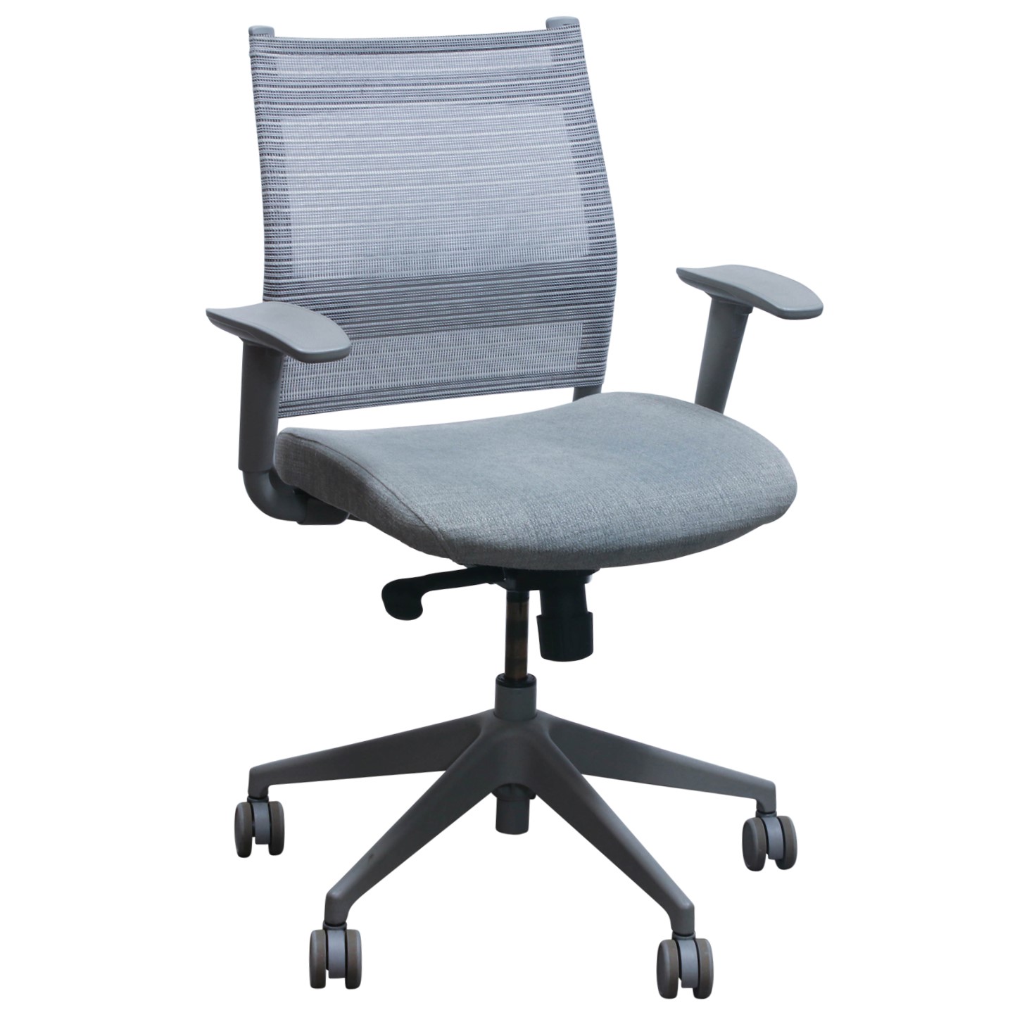 SitOnIt Wit Mid Back Used Mesh Task Chair, Gray - National Office ...