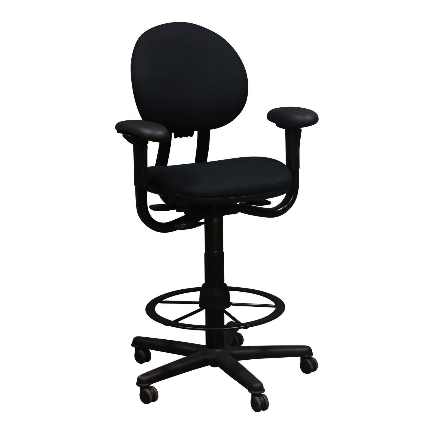Steelcase Used Criterion Series Stool, Black - National Office ...