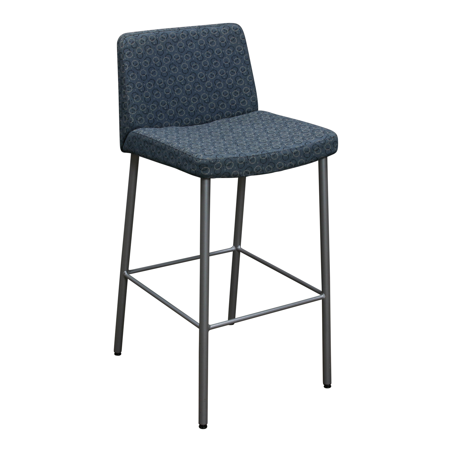 HON HFSS74L Used Stool, Gray Blue Pattern - National Office Interiors ...