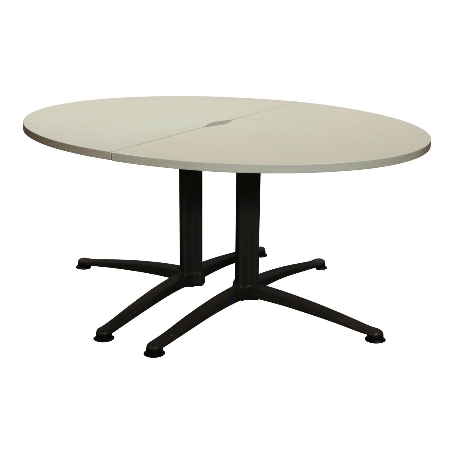 Herman Miller Arrio Used Split Table, White Pattern - National Office ...