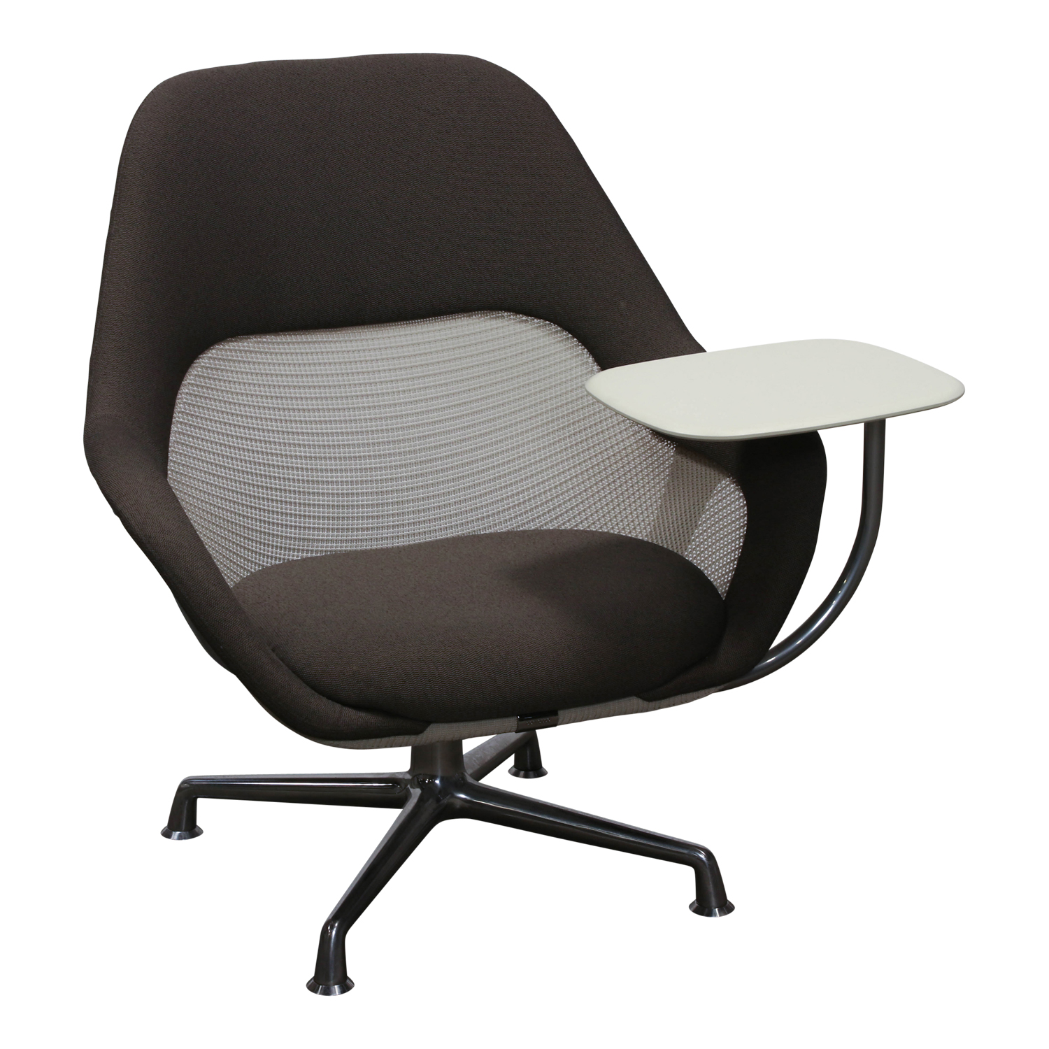 Steelcase Coalesse SW_1 Used Swivel Lounge Chair w Left Tablet ...