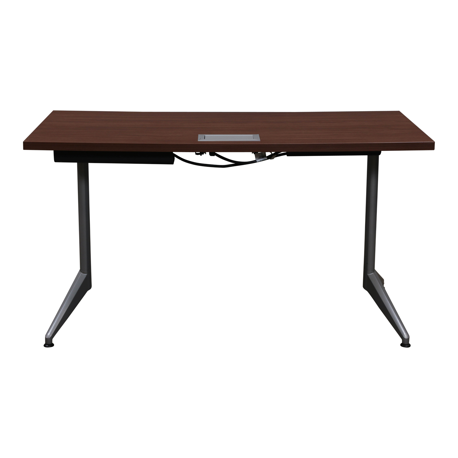 Allsteel Used 24x54 In Training Table, Walnut - National Office ...