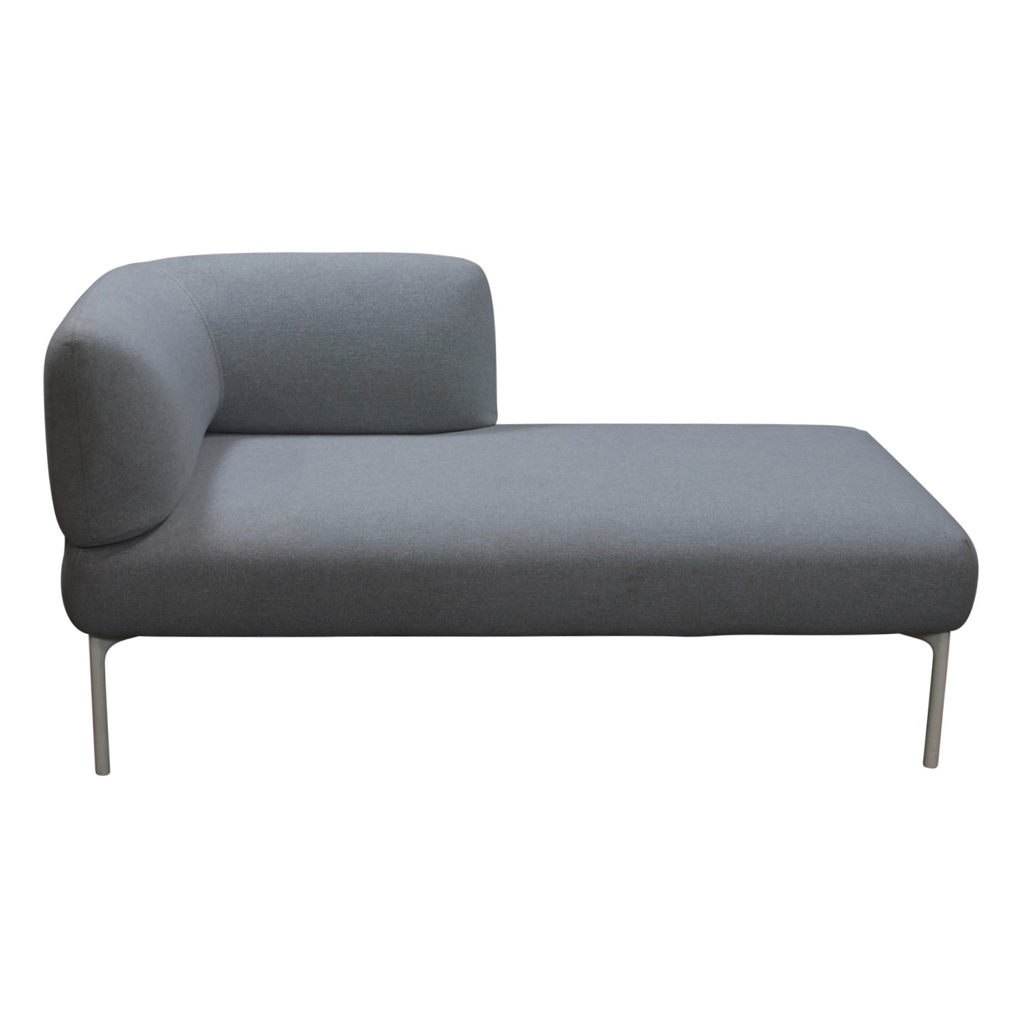 Haworth Used 59 In Chaise Bench Right Corner, Light Gray - National ...
