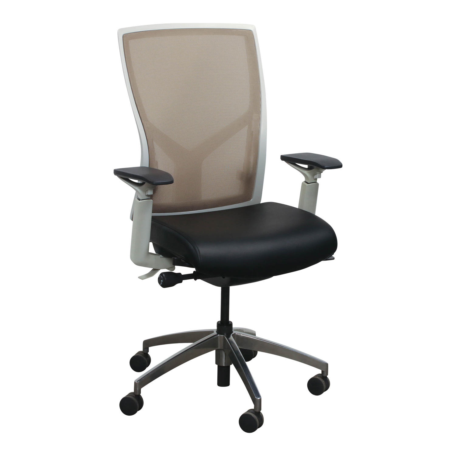 SitOnIt Trosa Used Copper Mesh Back Task Chair w Aluminum Base, Black ...