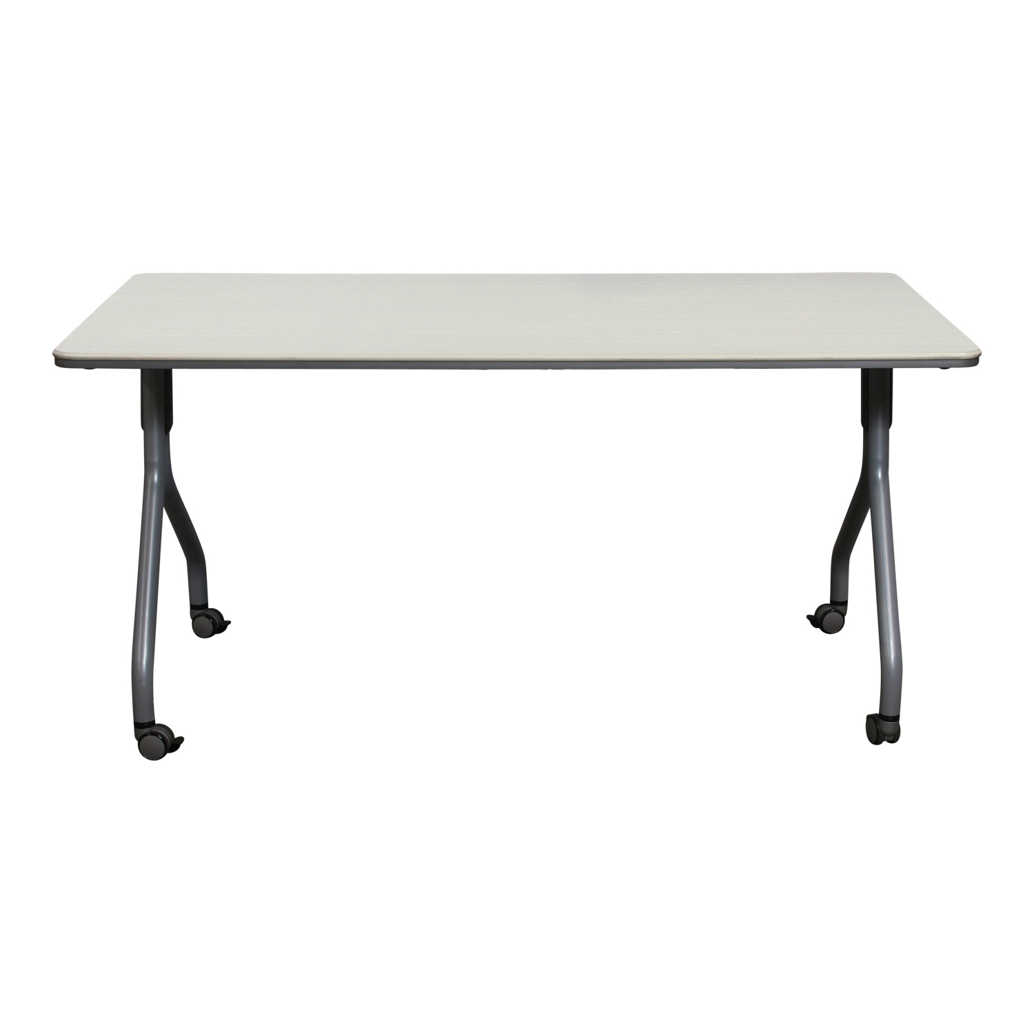 Used 30x60 In Training Table, White Pattern - National Office Interiors ...