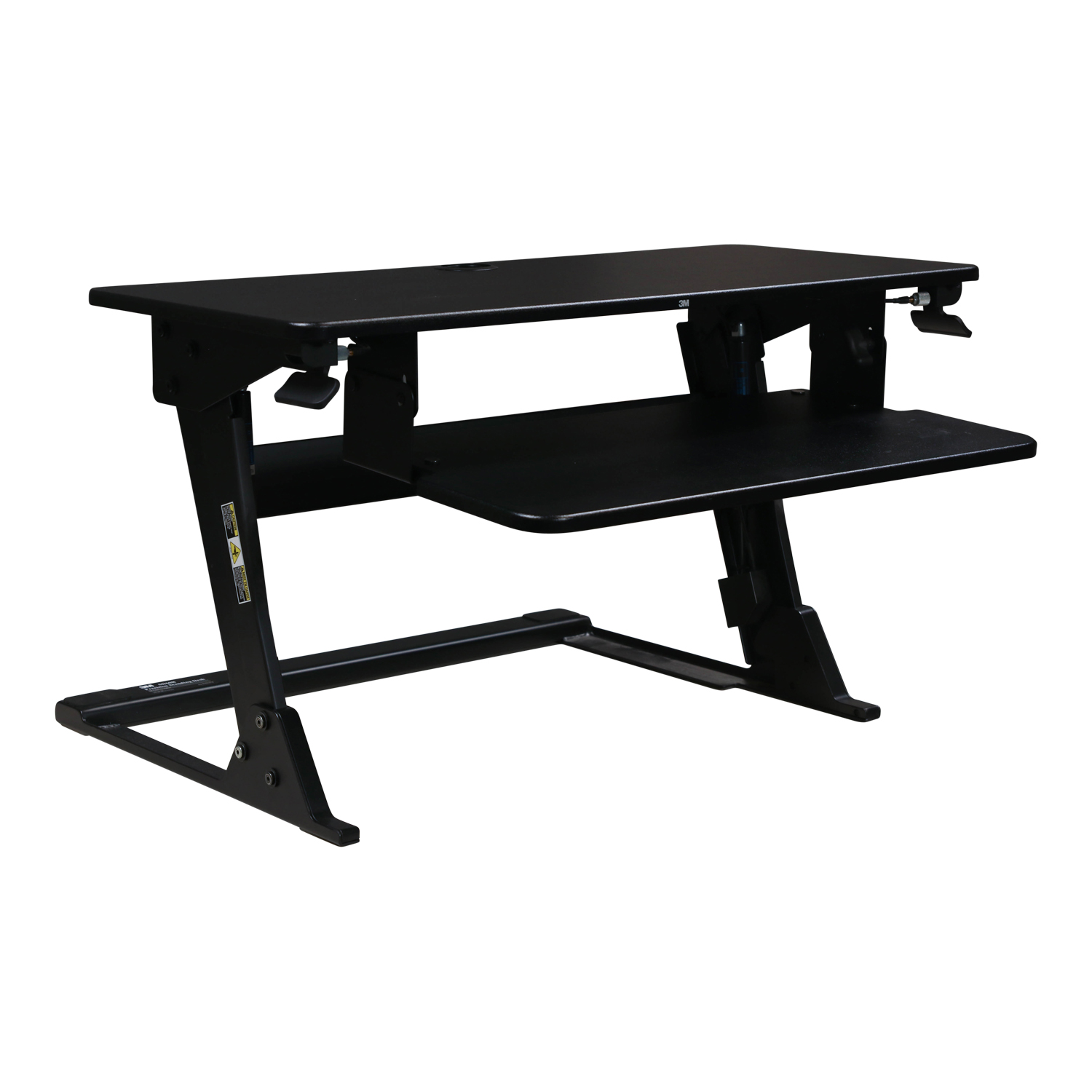 3M SD60B Used Standing Desk Converter, Black - National Office ...