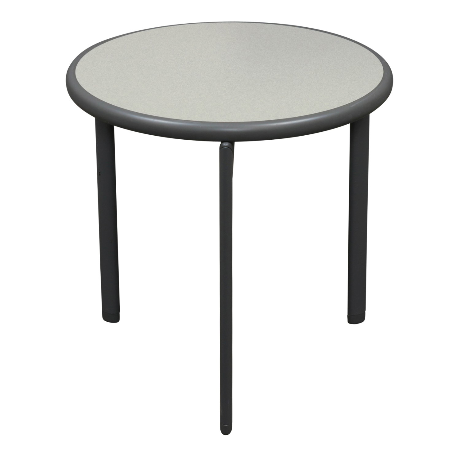 Haworth Used Round 20 In Side Table, Gray Pattern - National Office ...