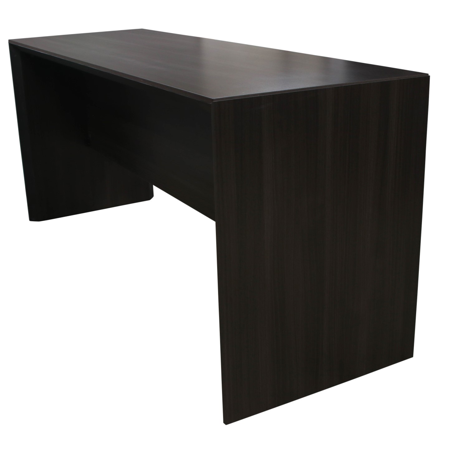 Morgan 8 Foot Bar Height Laminate Table w Waterfall Edge, Gray ...