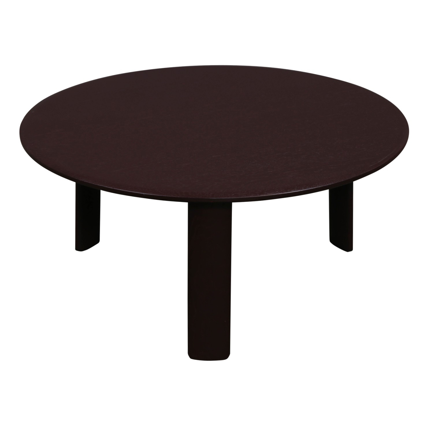 28 In Round Used Low Profile Coffee Table, Walnut - National Office ...