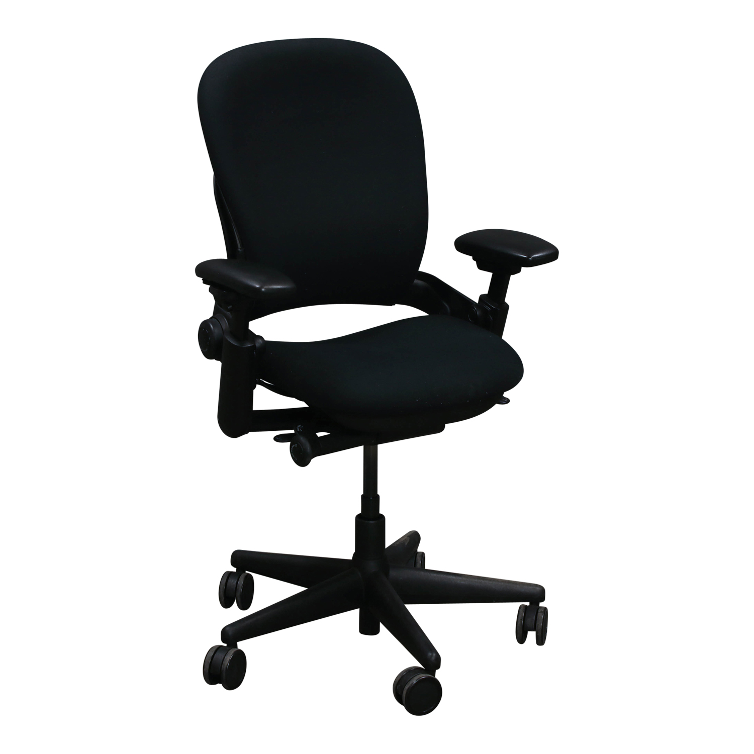 Steelcase Leap V1 Used High Back Task Chair, Black - National Office ...