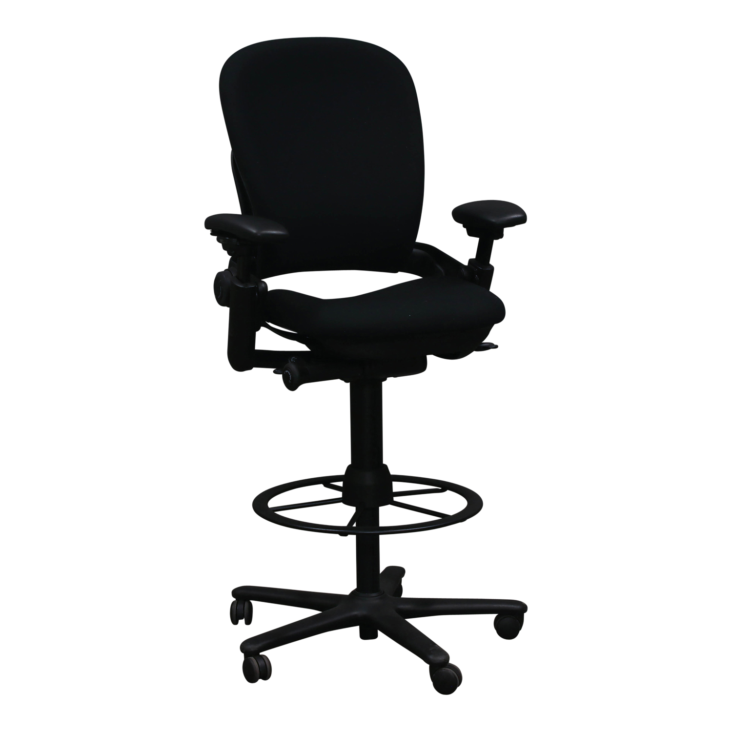 Steelcase Leap V1 Used Stool, Black - National Office Interiors and ...