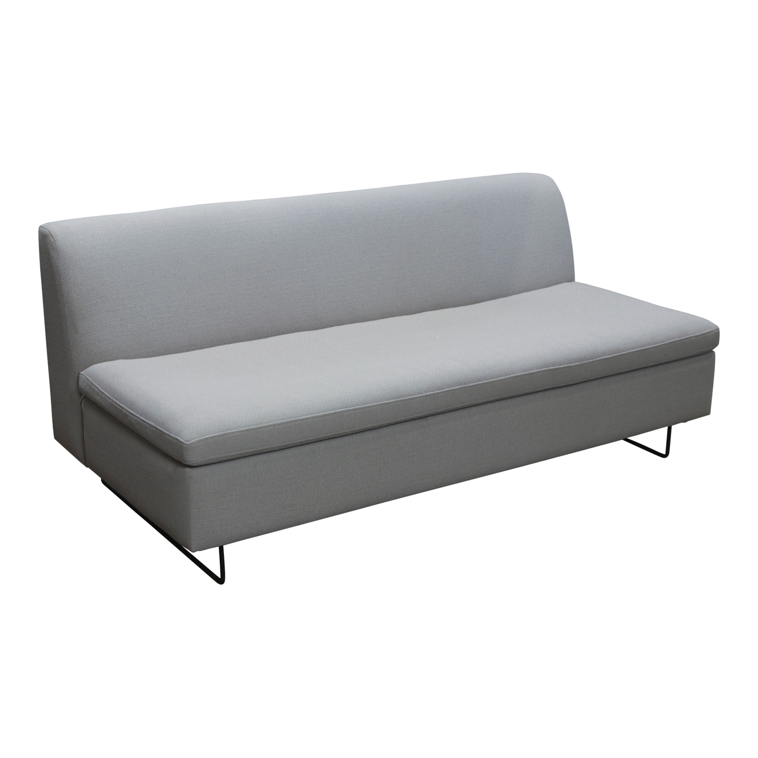 Blu Dot Used Lounger Sofa, Light Gray - National Office Interiors and ...