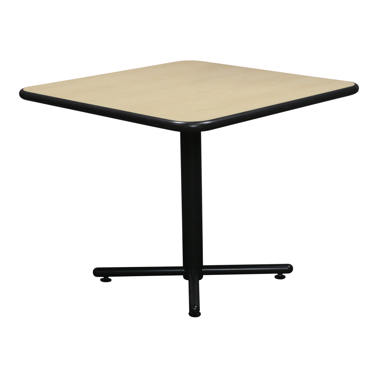 Haworth Used Square 30 In Laminate Square Table, Maple - National ...