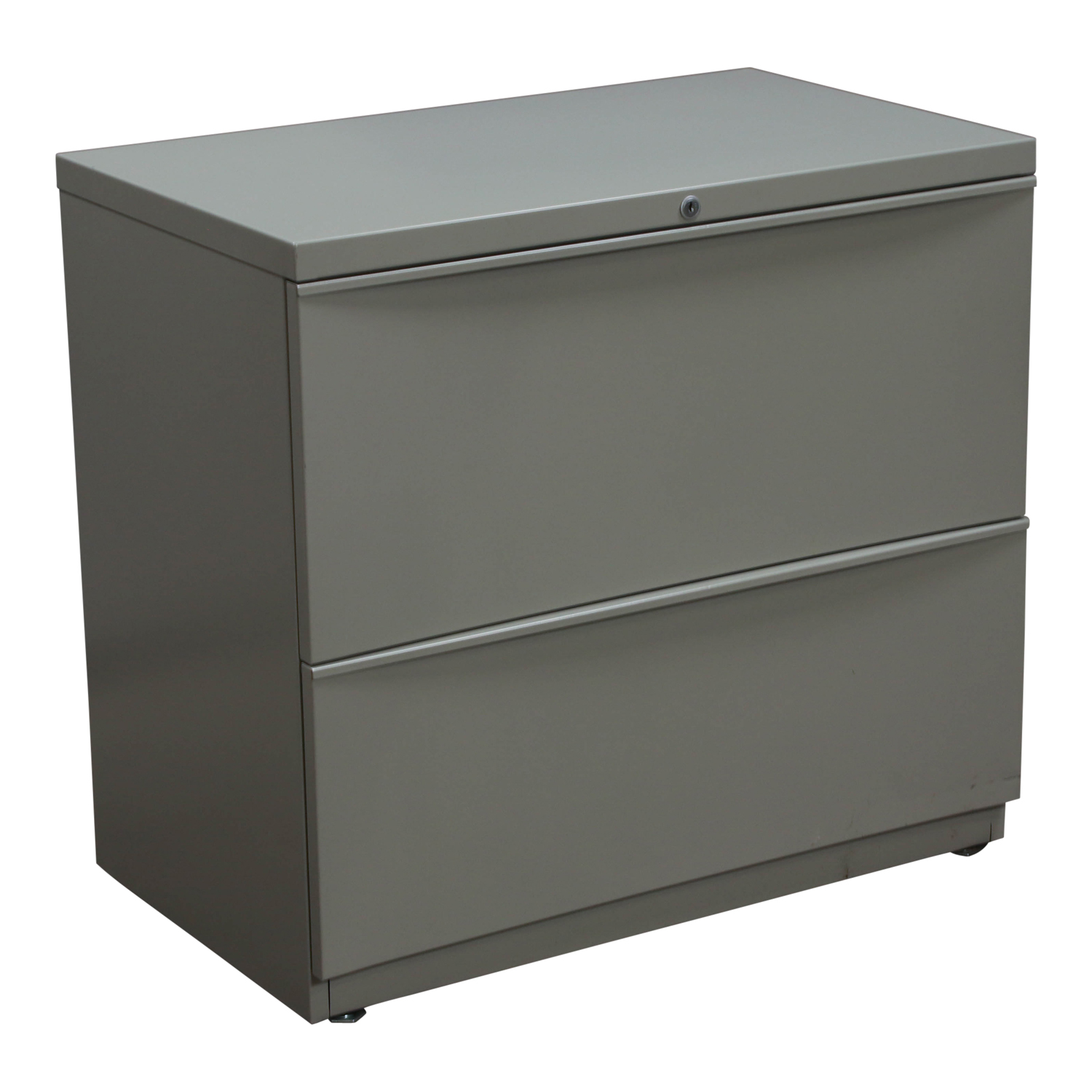 Teknion Used Two Drawer 30 Inch Lateral File, Light Gray - National ...