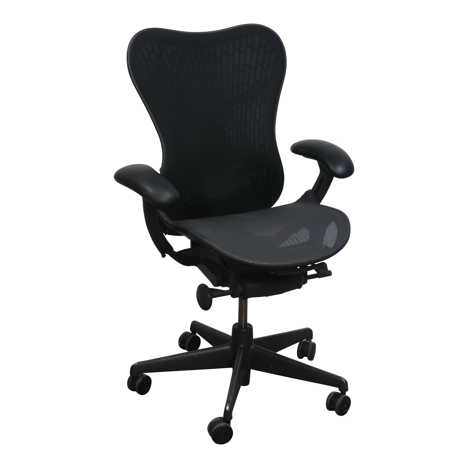 Herman Miller Mirra 2 Used AirWeave Task Chair, Graphite - National ...