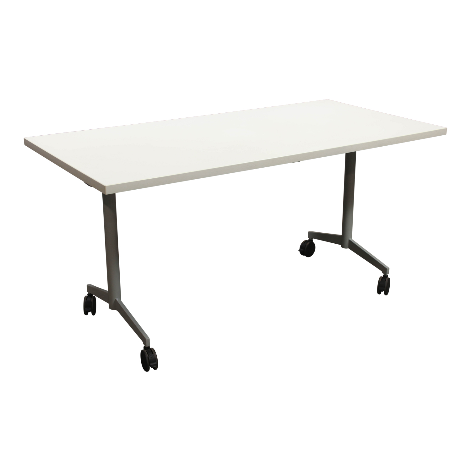 ERG Used 30x60 In Mobile Training Table, White - National Office ...