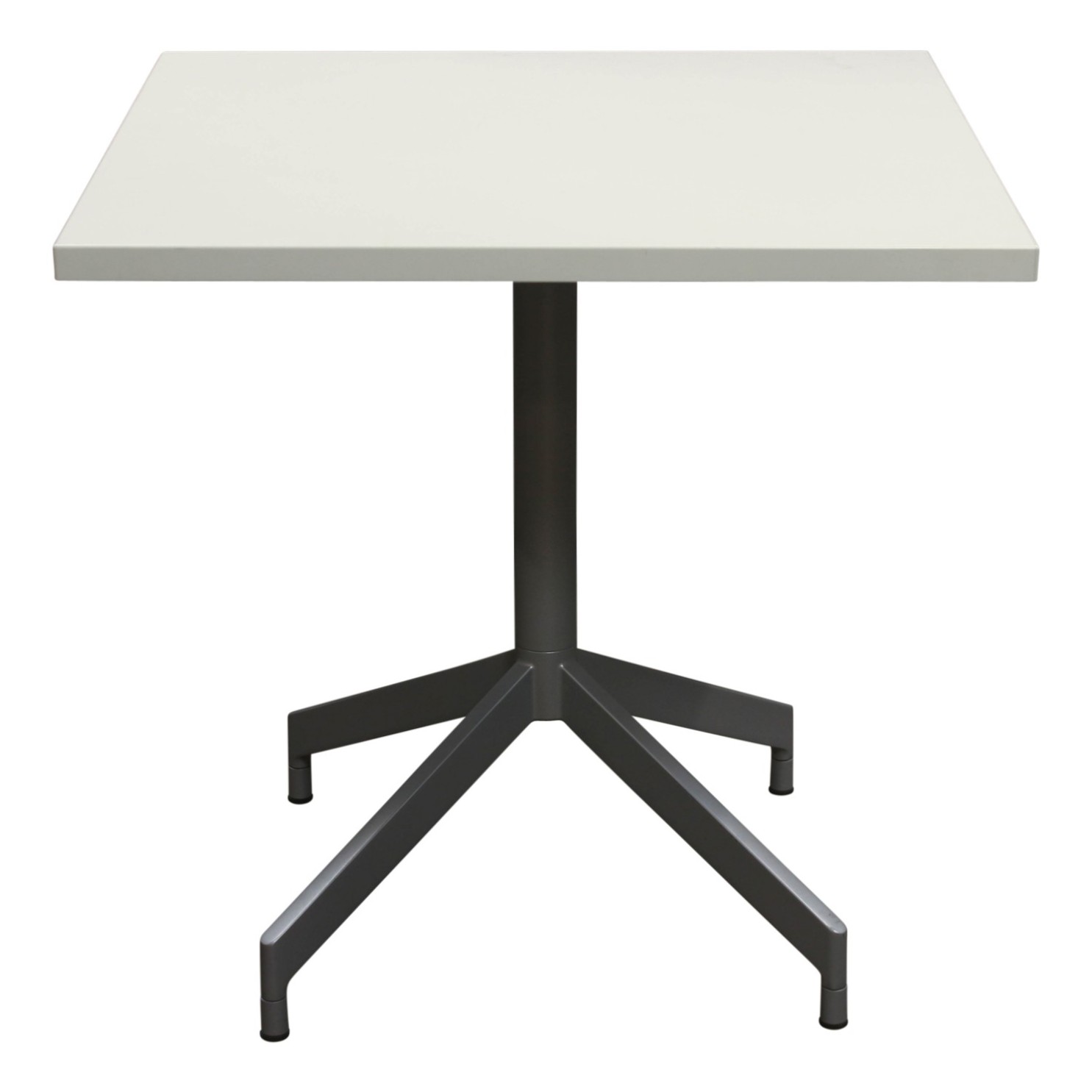 Haworth Used Square 30 In Laminate Square Table, White - National ...