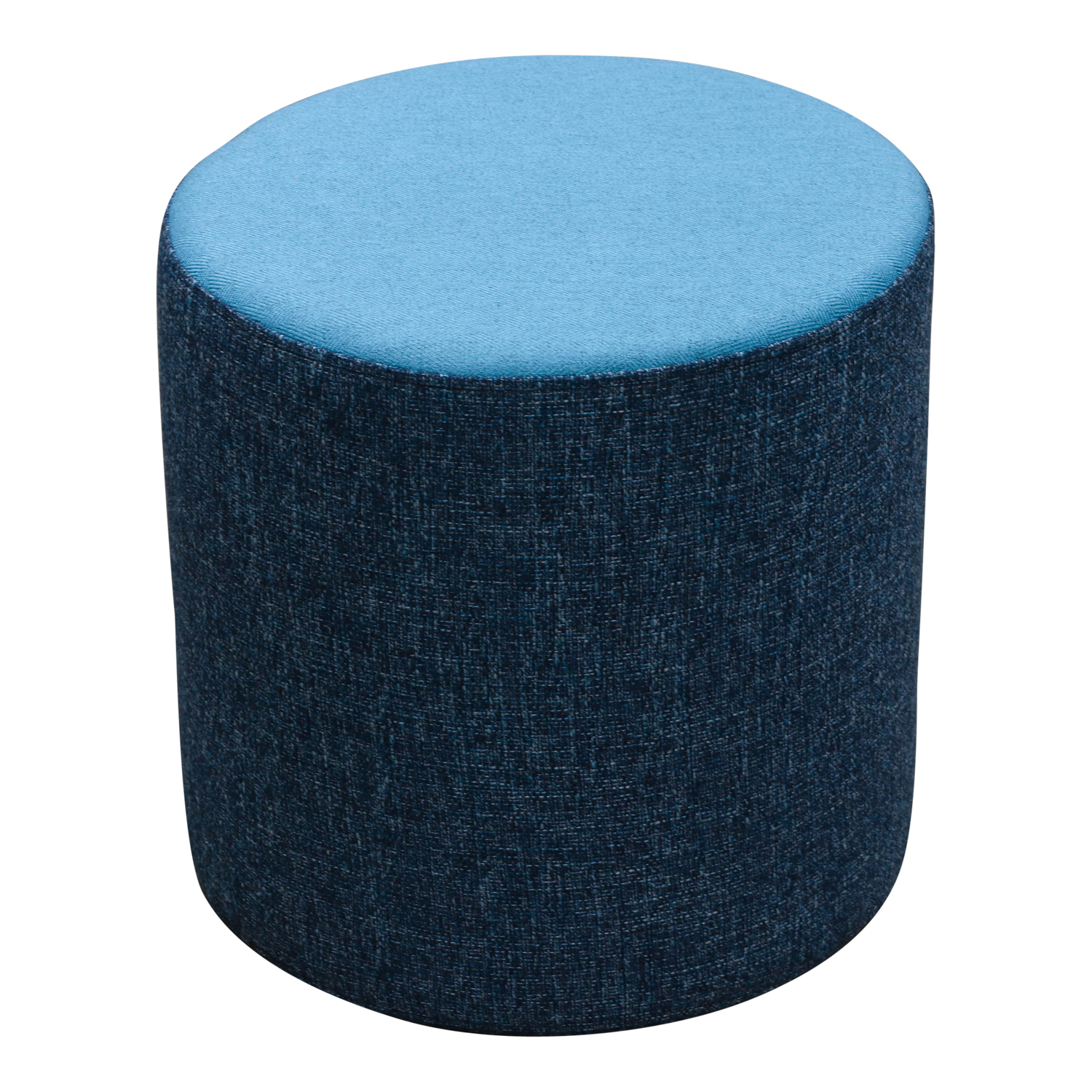 Blu Dot Used Two-Tone Ottoman, Splash and Bluebird - National Office ...