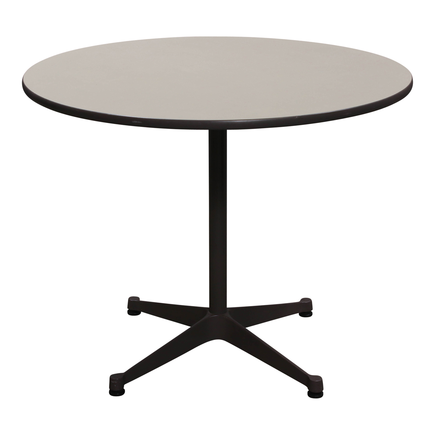 Herman Miller Used 36 In Round Laminate Table, Tan - National Office ...