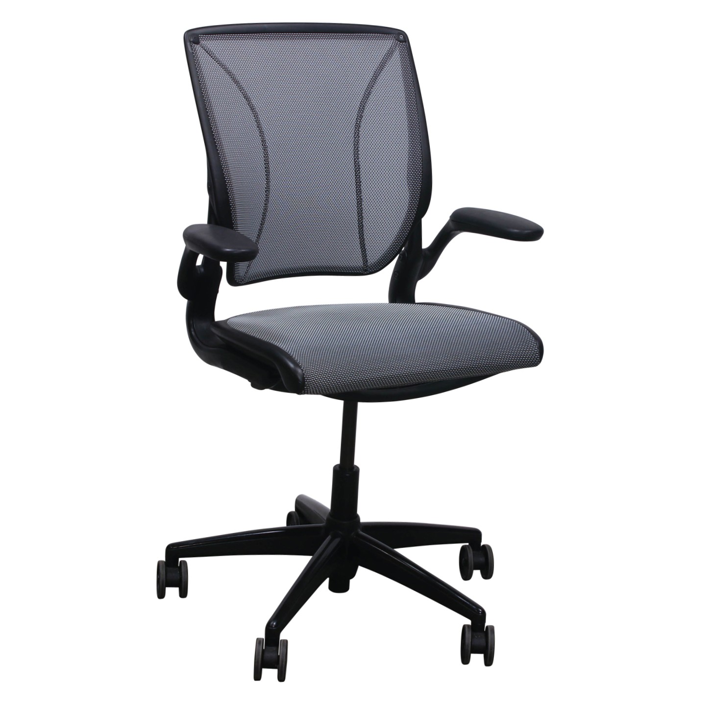 Humanscale Diffrient World Used Mesh Conference Chair, Light Gray ...