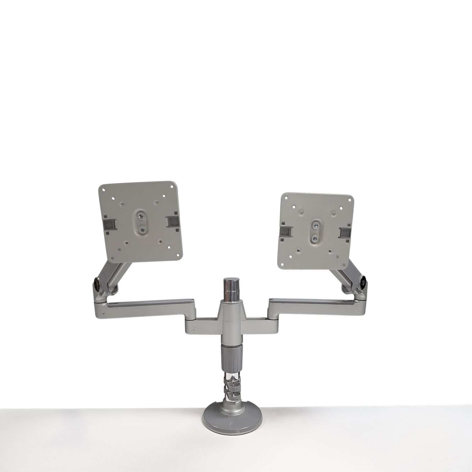 Humanscale M8.1 Used Heavy Duty Dual Monitor Arm, Silver - National ...