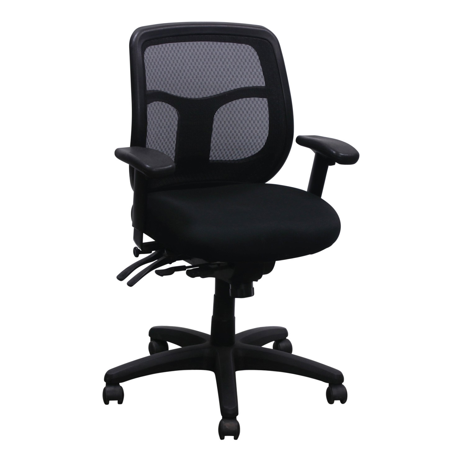 Raynor Group Used Mesh Back Task Chair, Black - National Office ...