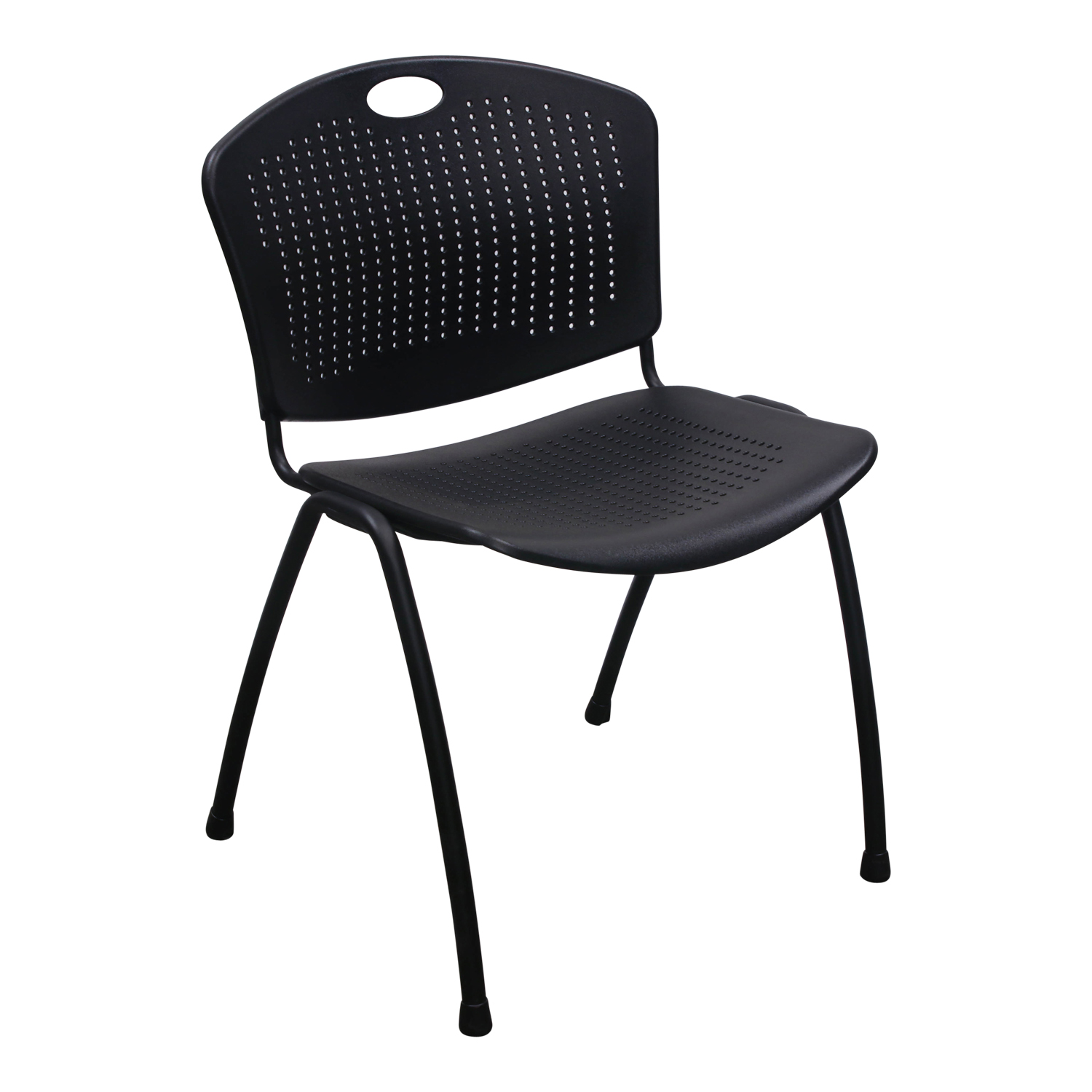 SitOnIt Anytime Used Guest Stack Chair, Black - National Office ...