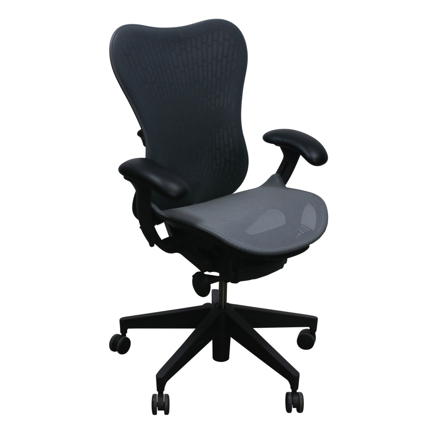 Herman Miller Mirra 2 Used Graphite AirWeave Task Chair, Slate Gray ...