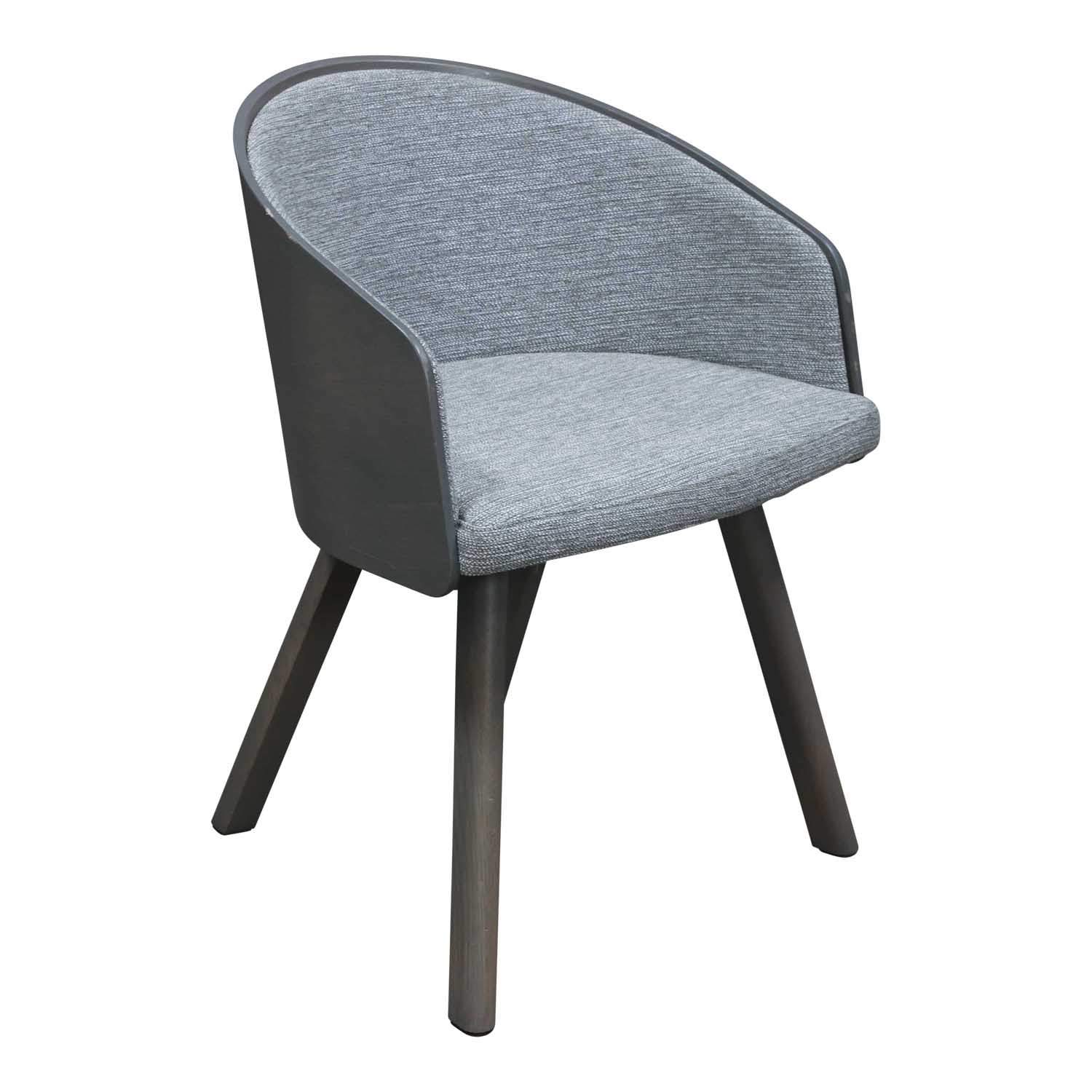 Teknion Used Wood Guest Side Chair, Gray - National Office Interiors ...