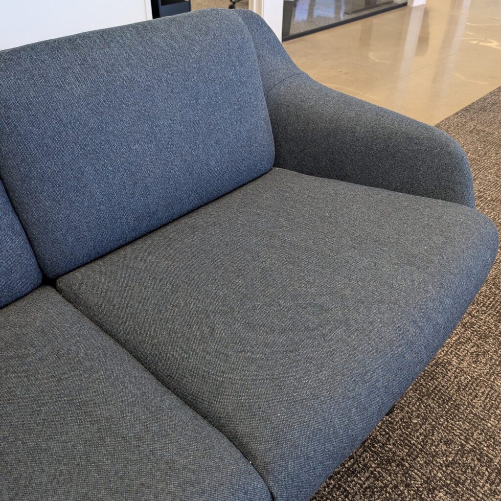 Herman Miller Striad Used 4 Seater Lounge Sofa, Blue - National Office ...