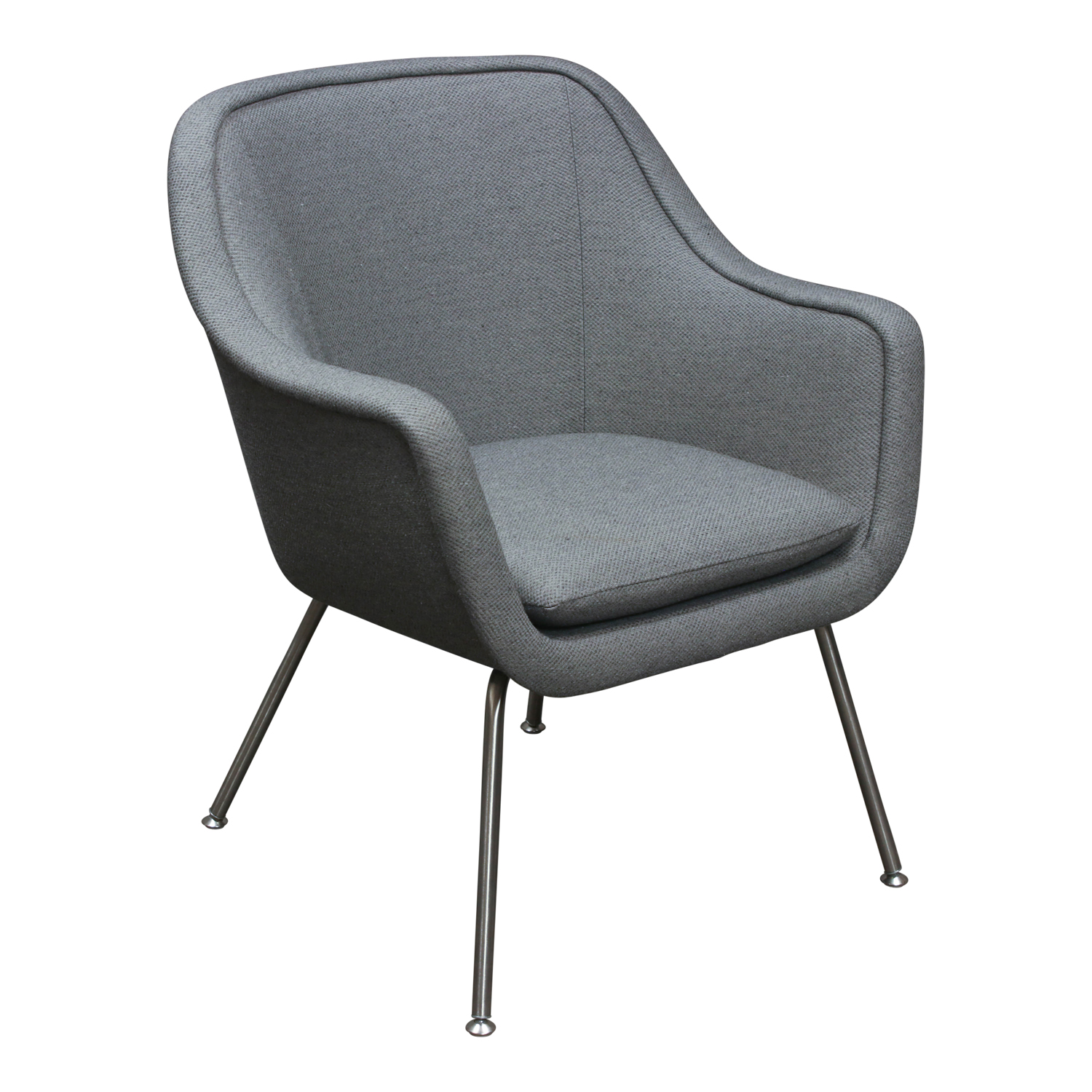 Herman Miller Geiger Bumper Used Lounge Chair, Gray - National Office ...